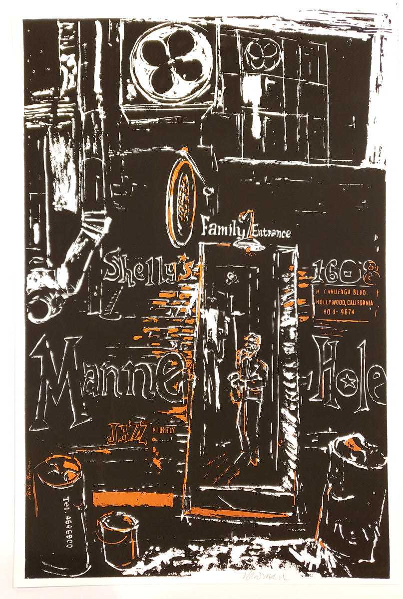 One Sheet Shelly's Manne Hole (Exterior) – Haley Gallery